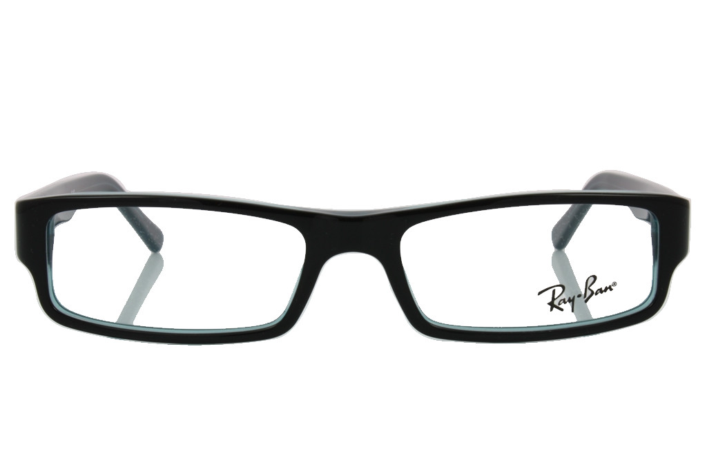 Lunettes de vue Ray Ban RX 5246-5092 50mm Noir cristal bleu - Gweleo
