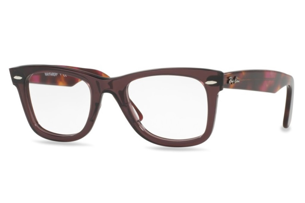 Lunettes de vue Ray Ban Original Wayfarer RX 5121-5628 50mm Opal Brown